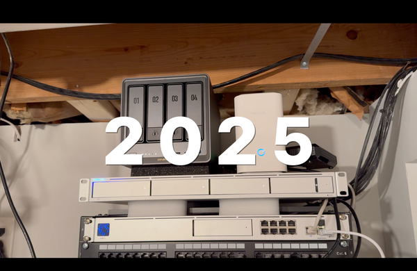 Ubiquiti UniFi Home Network and Rack Setup 2025